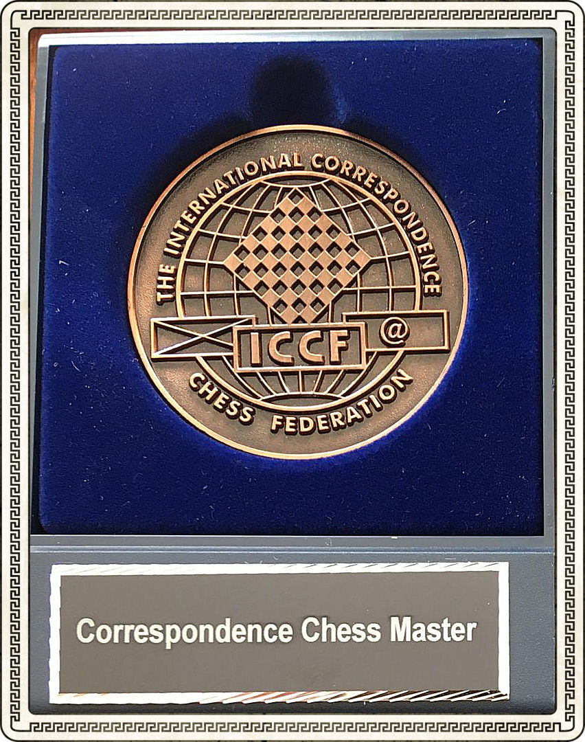 Chess for Rookies: CCM Medal