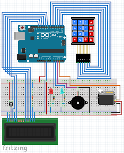 Project Idea: Door Lock Security | Arduino ~ TechToTinker