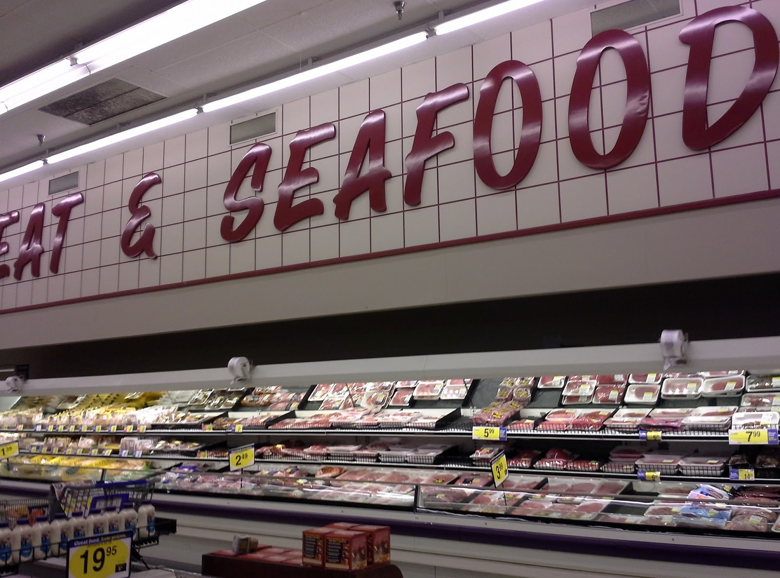 The Mid-South Retail Blog: Kroger Neon and Wannabe Neon Décor