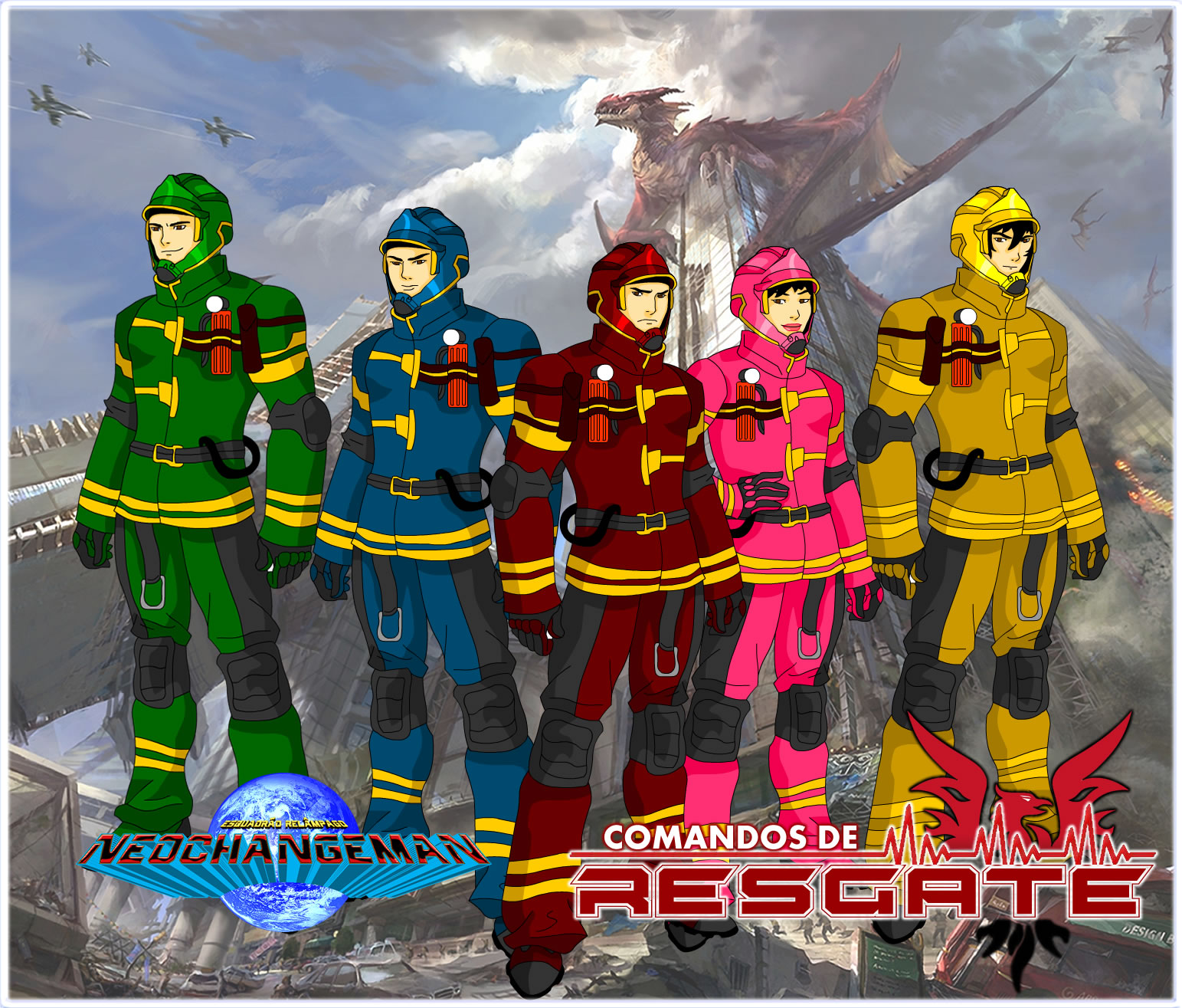 Nipo Heroes Blog: Esquadrão Relâmpago NeoChangeman