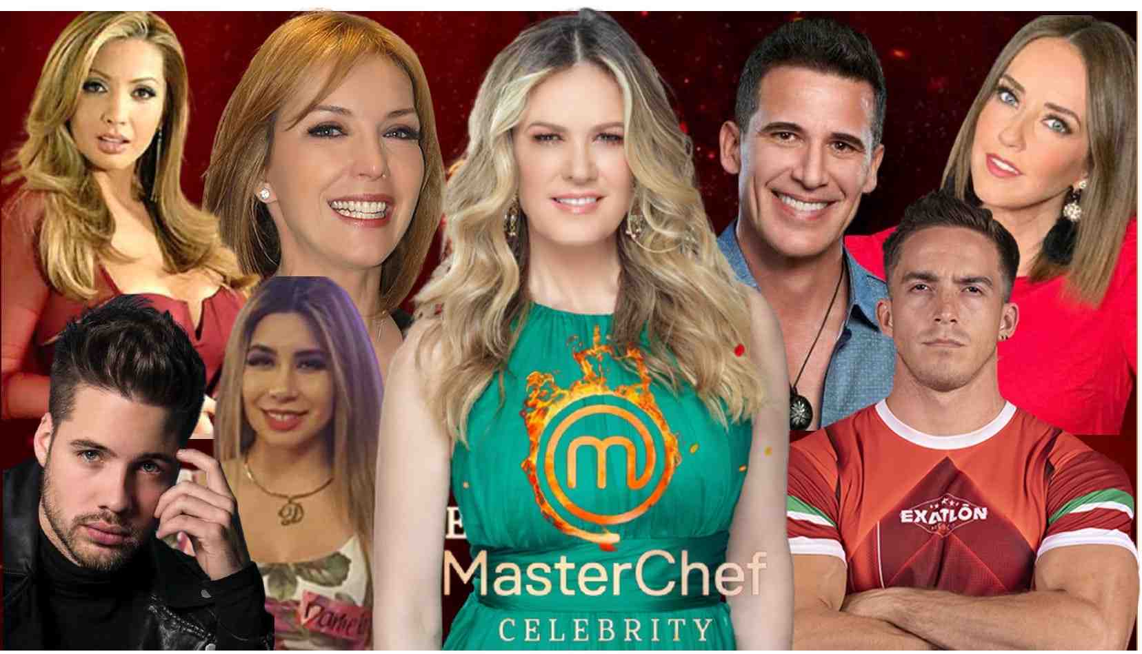 La Conductora Y Participantes De Masterchef Celebrity México 2021