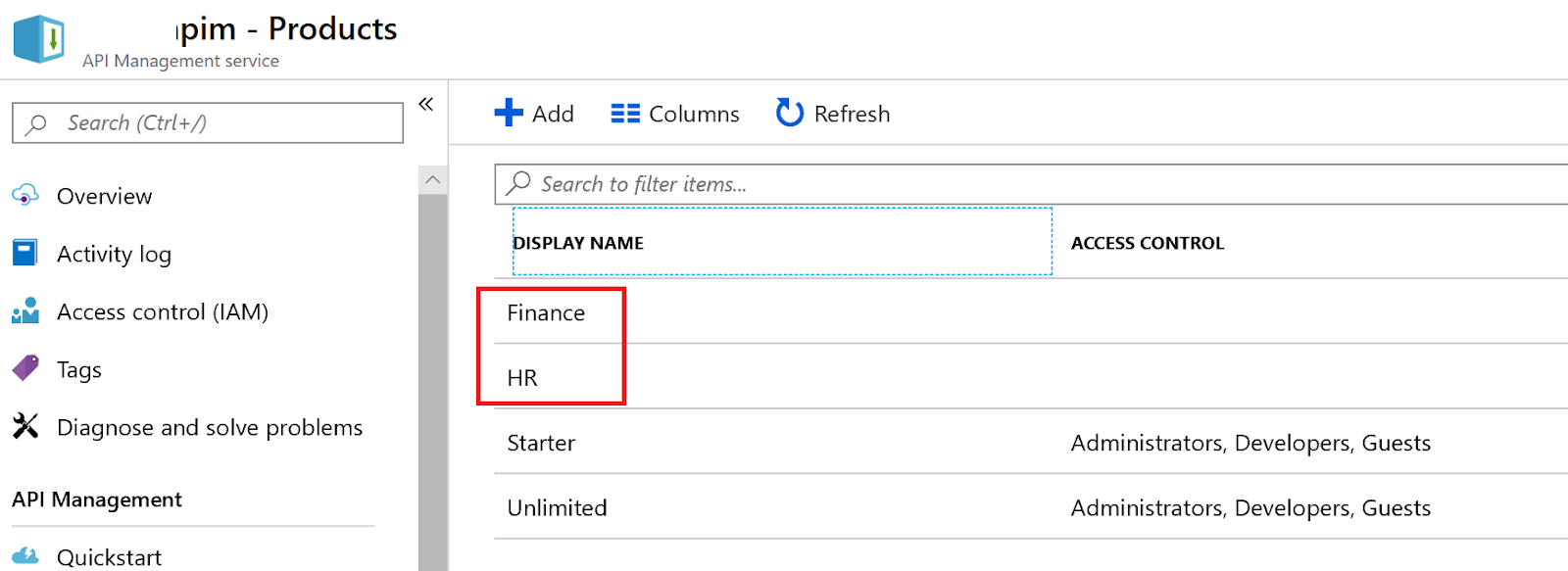 Azure API Management – Restrict users to specific products using Azure ...