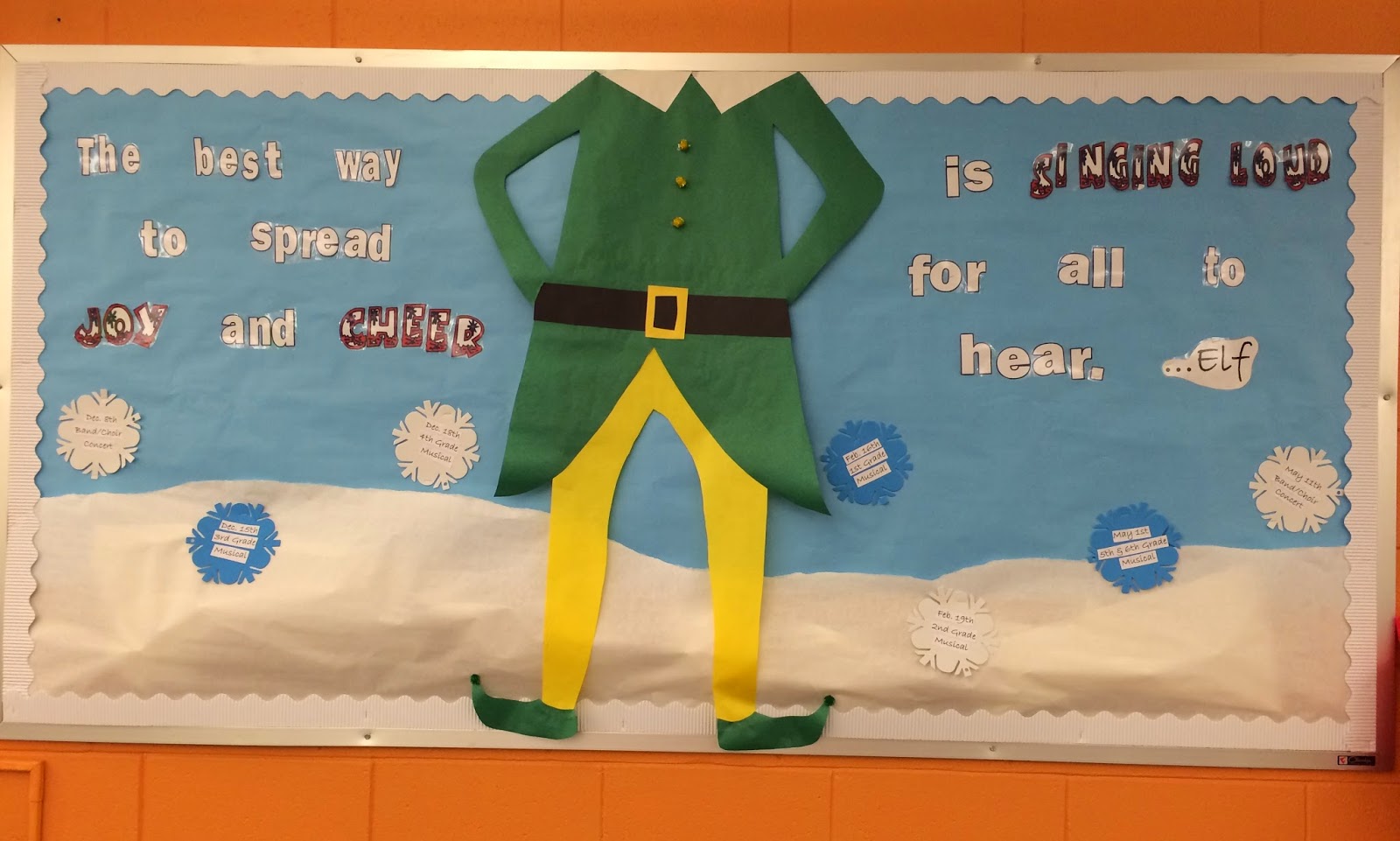 Mrs. Mattson's Music Room: Winter bulletin board