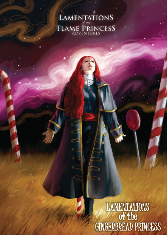 LotFP: RPG: Lamentations of the Gingerbread Princess Now Available!