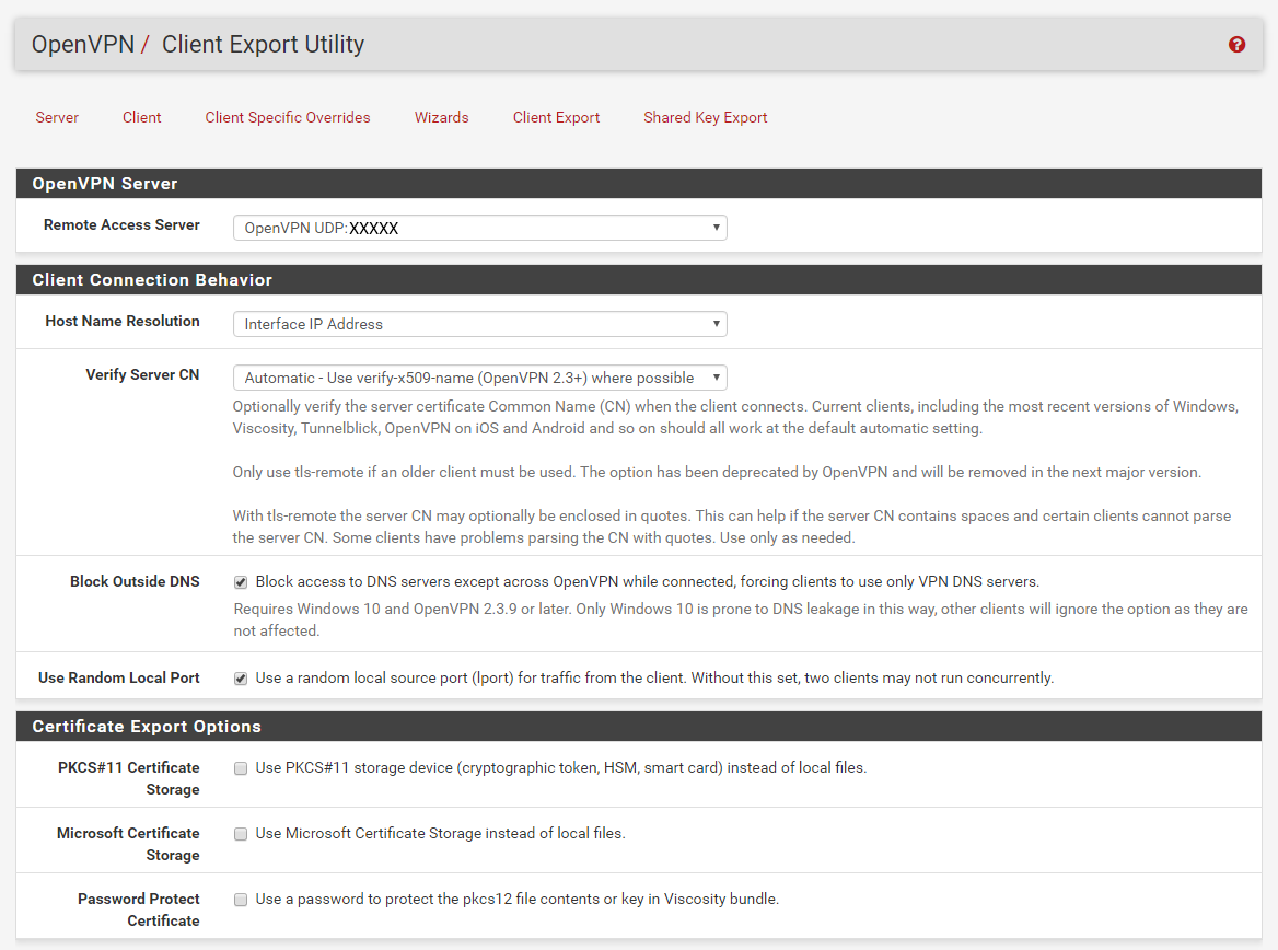 The OptionKey Blog: Setting Up PFSENSE with OPENVPN using User ...