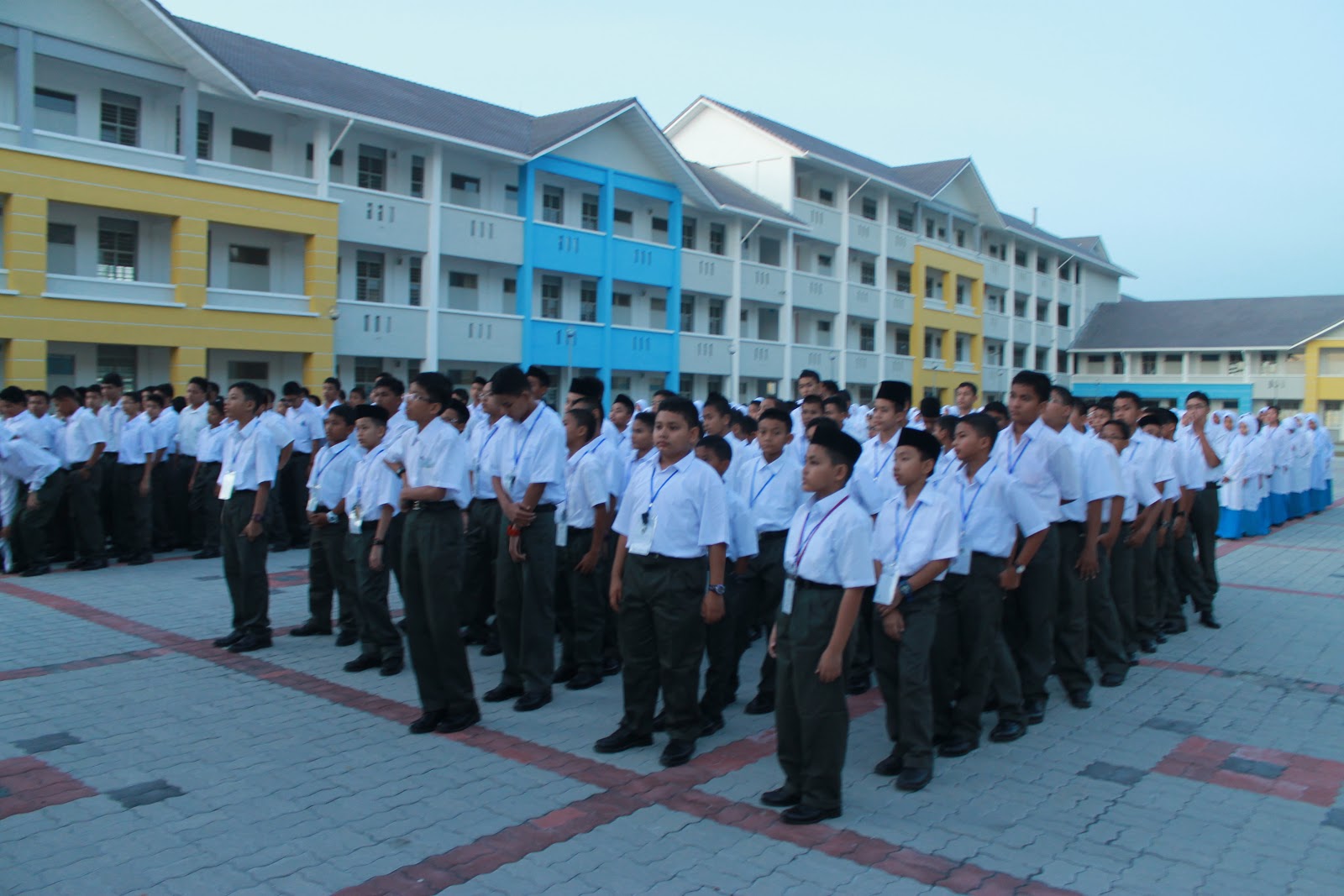 SM Sains Banting, Jugra: Perhimpunan Pertama SMS Banting