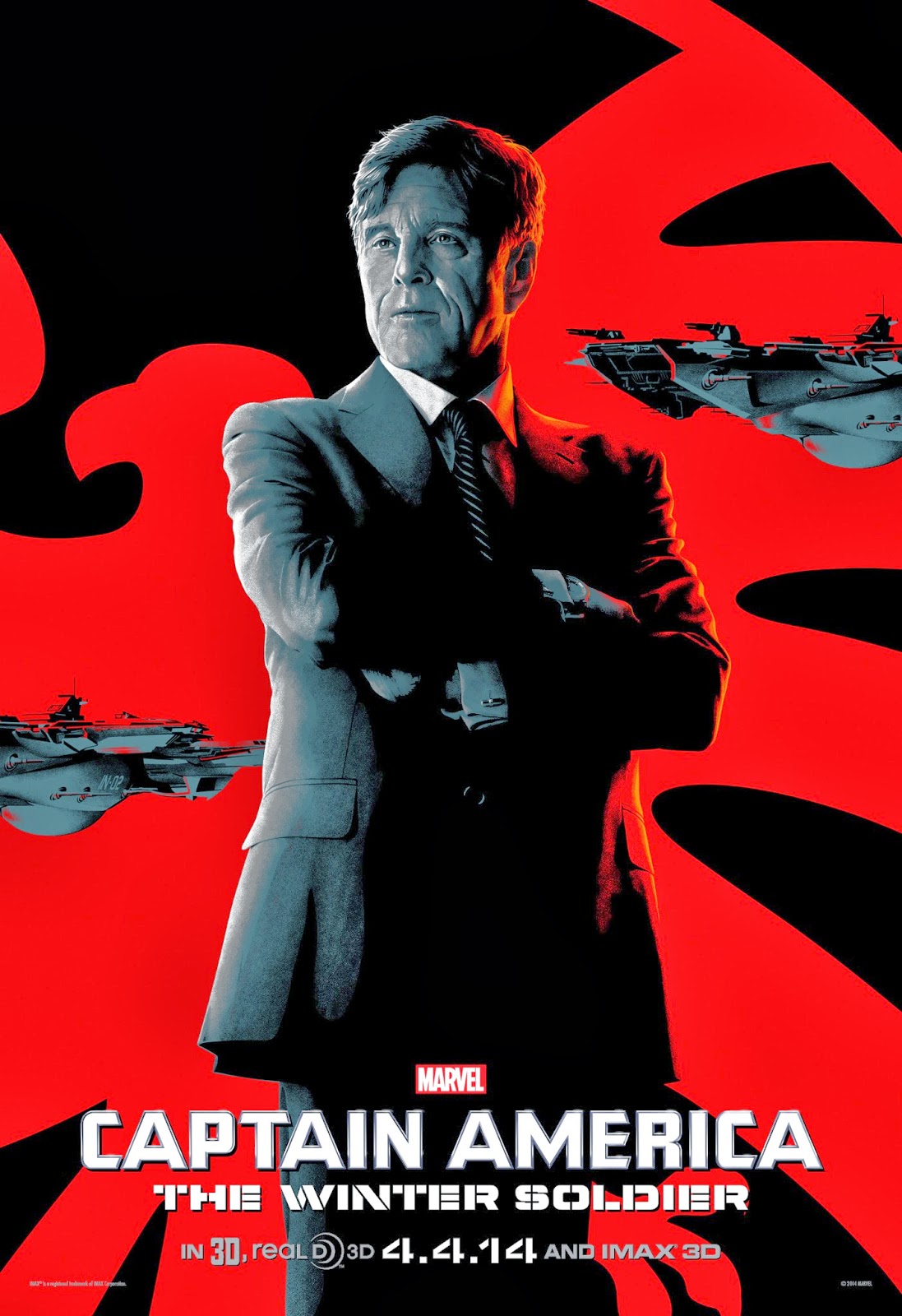 Sasaki Time: Alexander Pierce Stylized Poster from Captain America: The ...