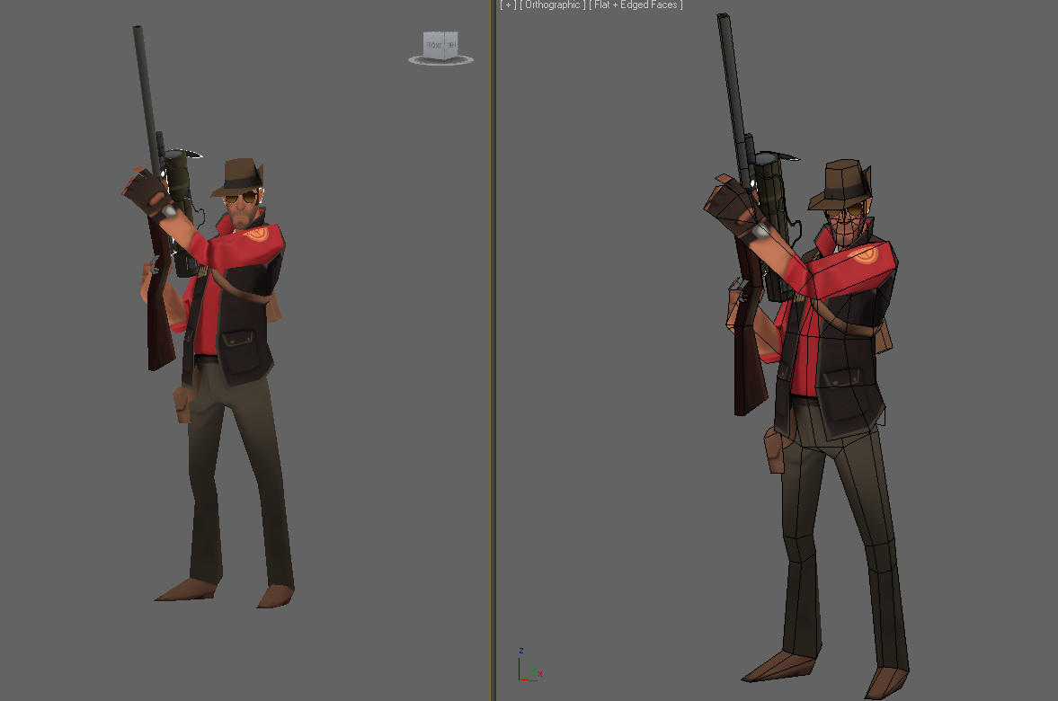 Roofie's Papercraft Blog: Sniper