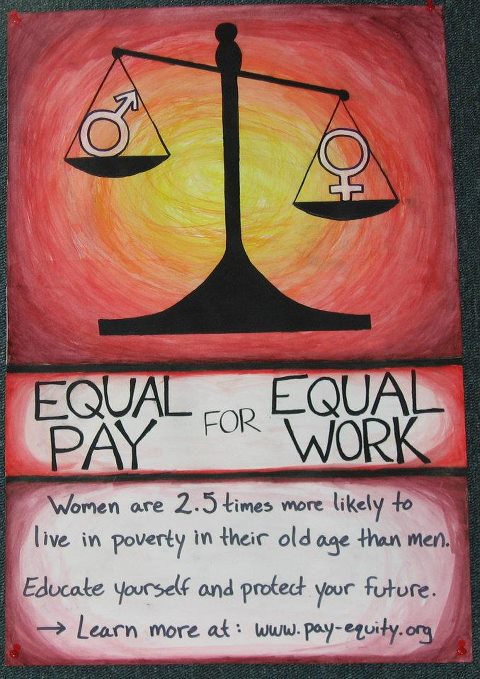 What's Happening: Equal Pay Day Poster Display