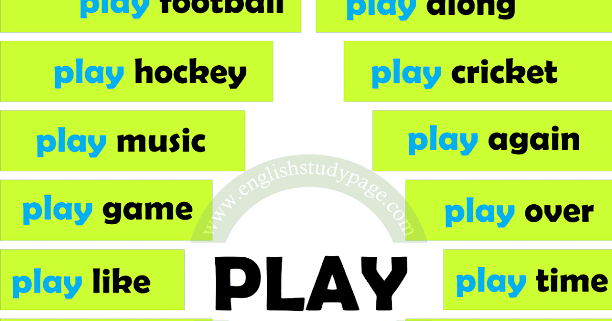 Collocations With PLAY in English - Efortless English