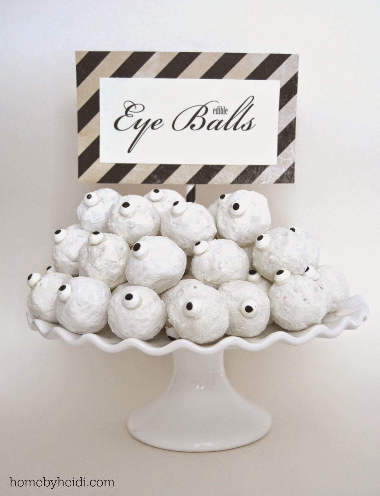 Edible Eye Balls...Halloween Treat - Home By Heidi