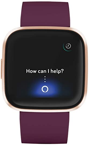 Fitbit Versa 2 Health and Fitness Smartwatch with Heart Rate, Music ...