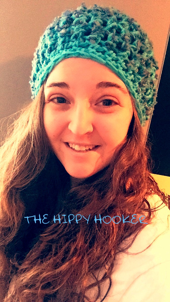 The Hippy Hooker: Funky Pom Pom Beanie Free Pattern