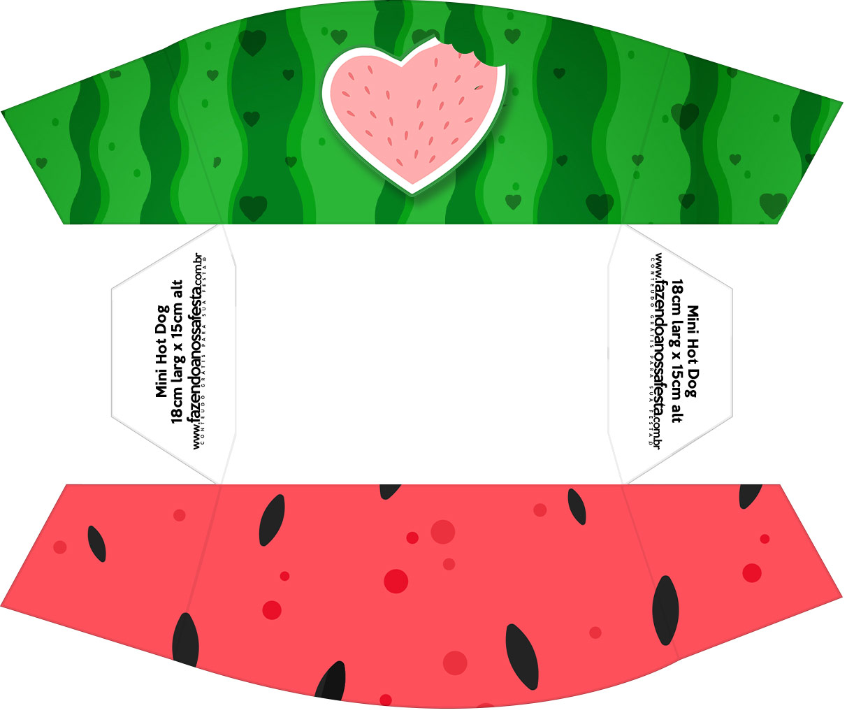 Watermelon Heart: Free Printable Boxes | Oh My Fiesta For Ladies!