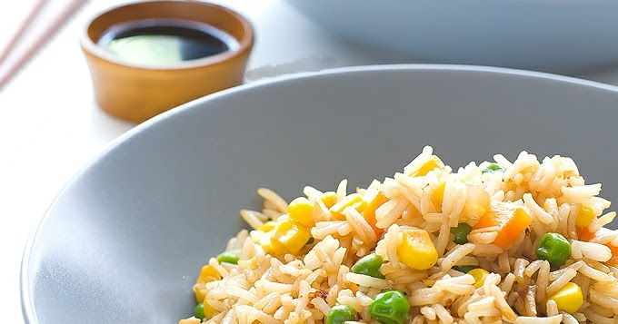 Chinese Style Veg Fried Rice Recipe: Healthy Homemade