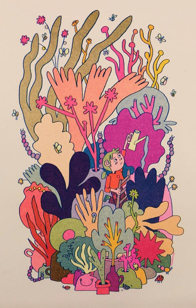 the art room plant: Natalie Andrewson