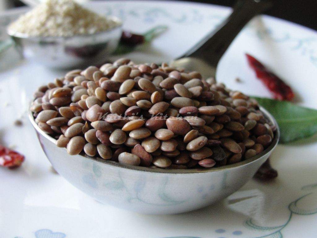 Krithi's Kitchen: Kollu Podi / Horse Gram Spice Powder | Side Dish for ...