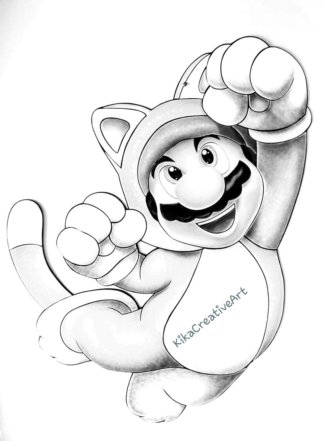 Super Mario: Molde grátis - Ver e Fazer