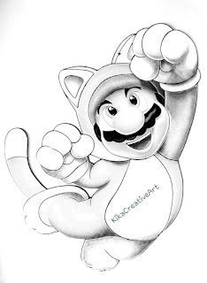 Super Mario: Molde grátis - Ver e Fazer