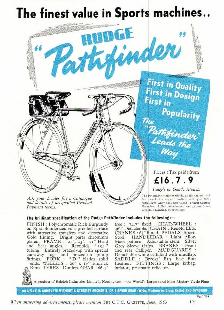 ON THE DROPS: Raleigh Lentons: 1948-1960