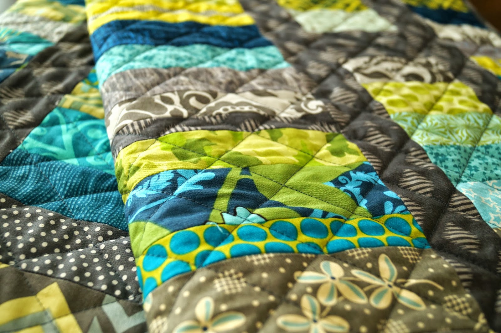 Hilltop House Creative Works: Scrap Attack Quilt