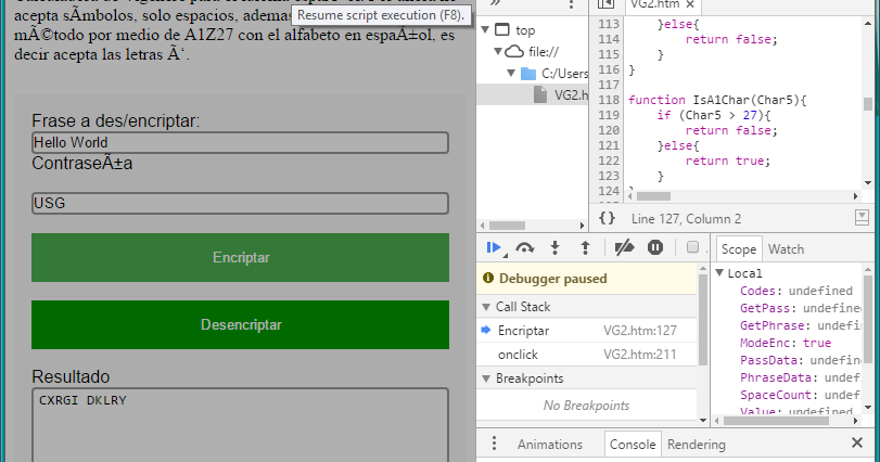 Vamos a programar #34 - Depurando código de javascript. - Xwork's Blog