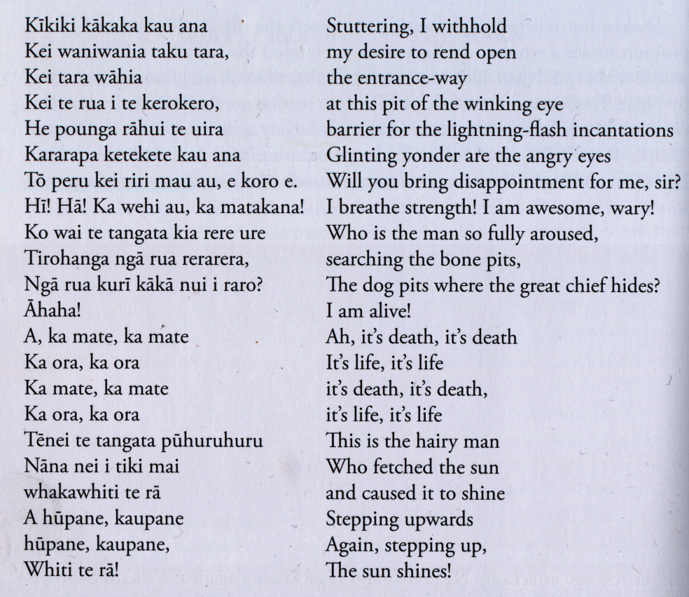 “Ka Mate, Ka Mate’ the Origin of Te Rauparaha’s haka