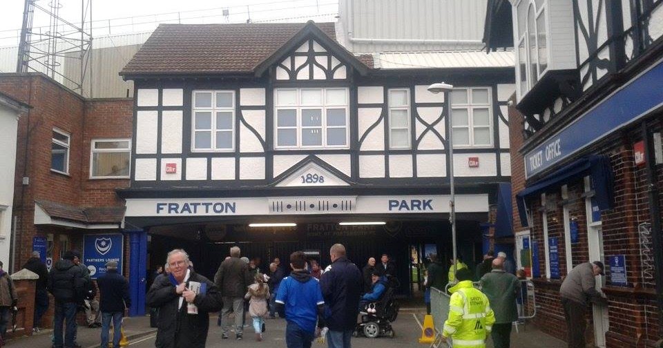 The Rainham End.: Fratton Park - Portsmouth