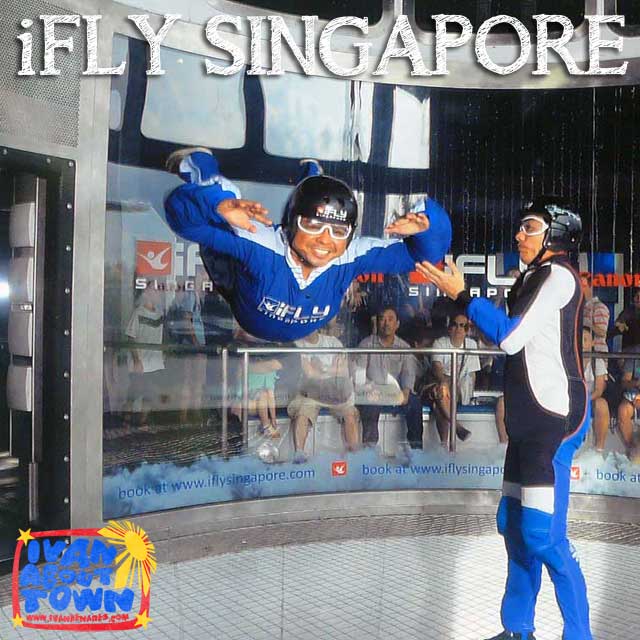 Singapore: Skydiving simulation at iFly Singapore on Sentosa Island ...