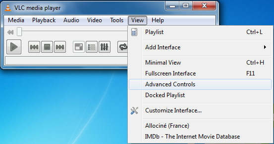 Cut or Record video clips using Vlc media player ~ VLC Media Player Secrets