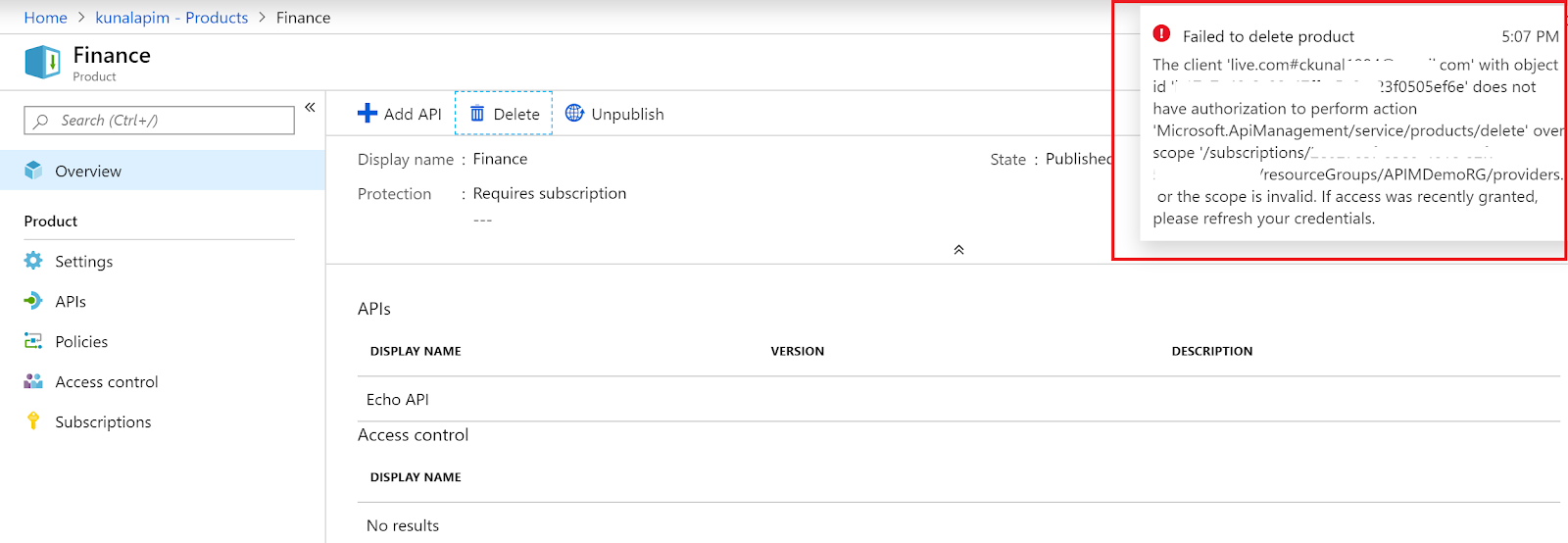Azure API Management – Restrict users to specific products using Azure ...