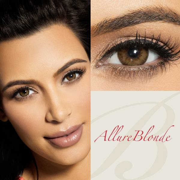 Bella Contact Lenses: Allure Blonde - New!