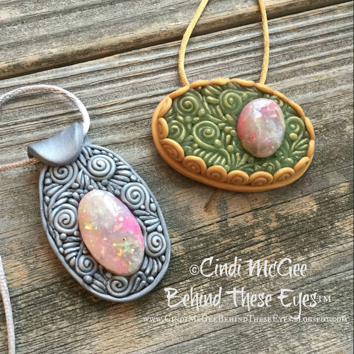Faux Polymer Clay Opals - My Way