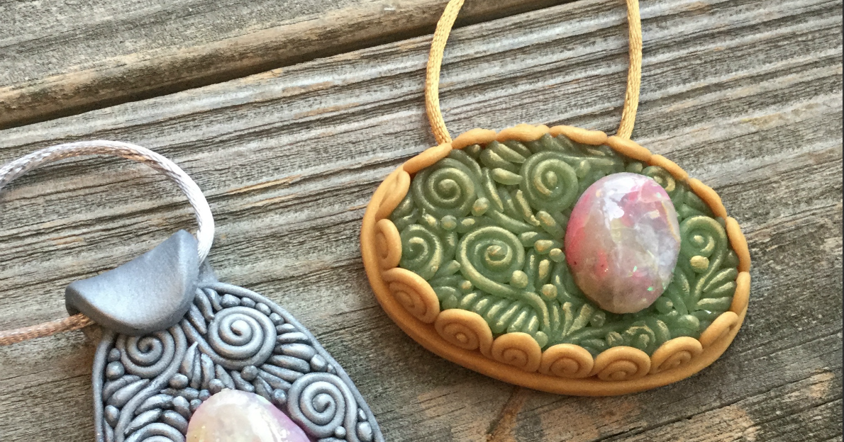 Faux Polymer Clay Opals - My Way