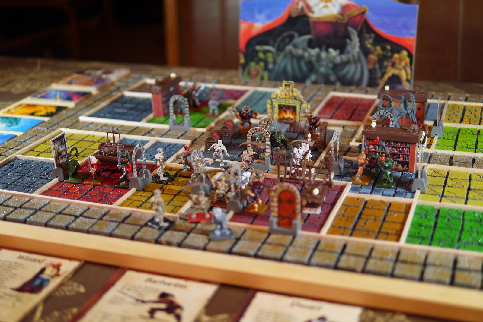 ADP's Gaming Closet: Custom HeroQuest Board