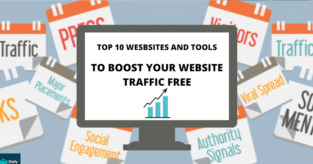 Top 10 free traffic generator websites and tools for beginners