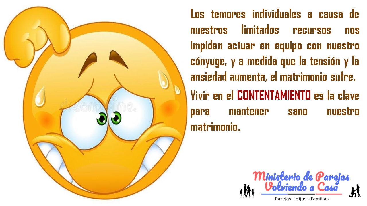 Ministerio de Parejas Volviendo a Casa: Vivir en el Contentamiento