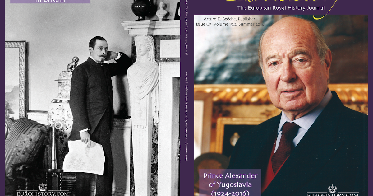 EuropeanRoyalHistoryJournal.blogspot.com: ERHJ Issue CX – Summer 2016 ...