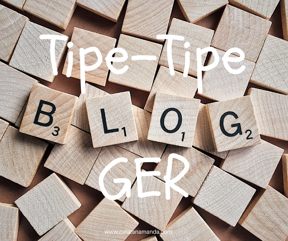 My Life Is My Story: Tipe-Tipe Blogger