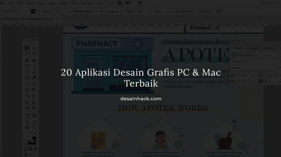 20 Aplikasi Desain Grafis PC & Mac Terbaik