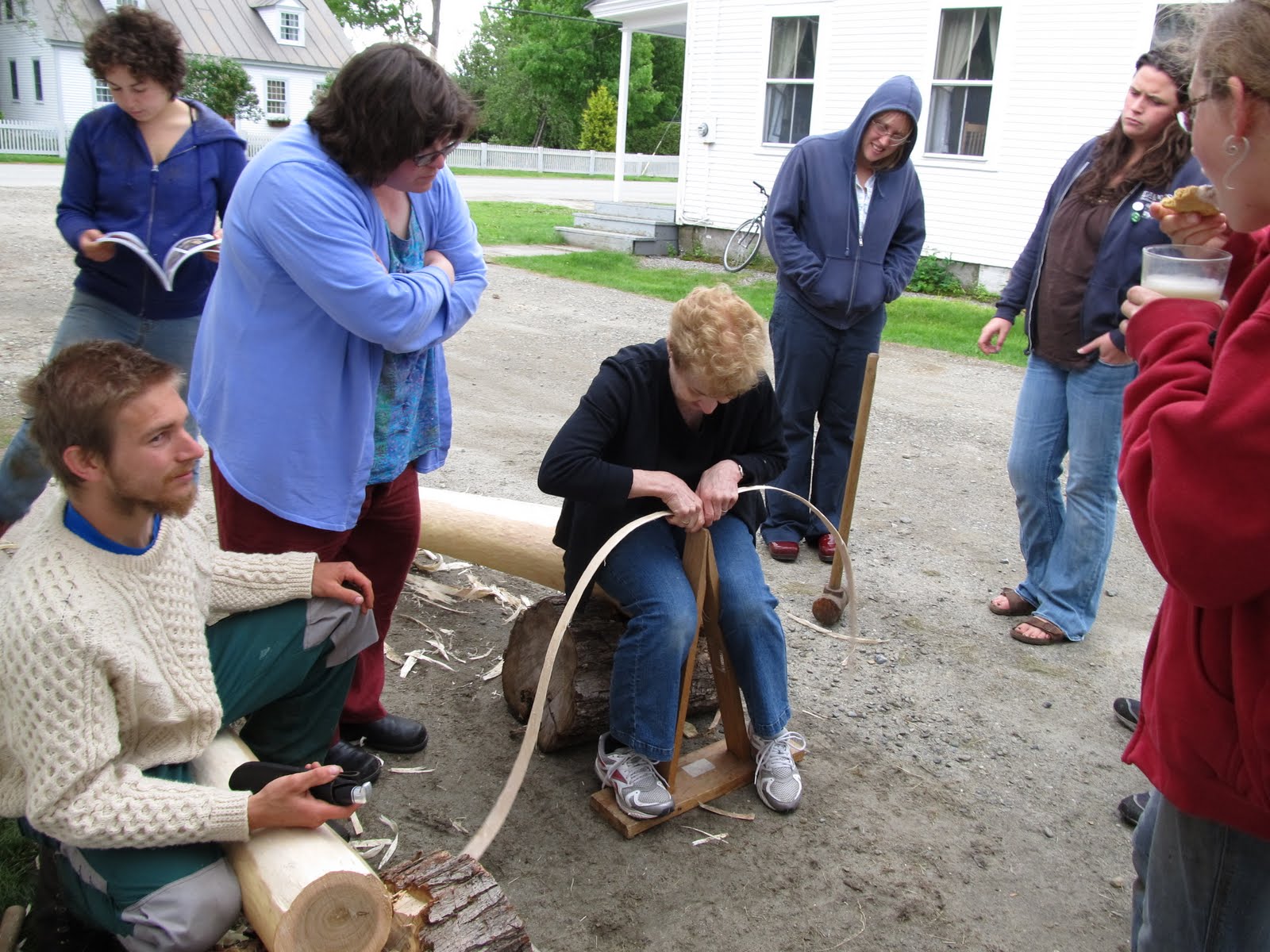 Ol' Timey: Harvesting Black Ash Splints for Basket Making
