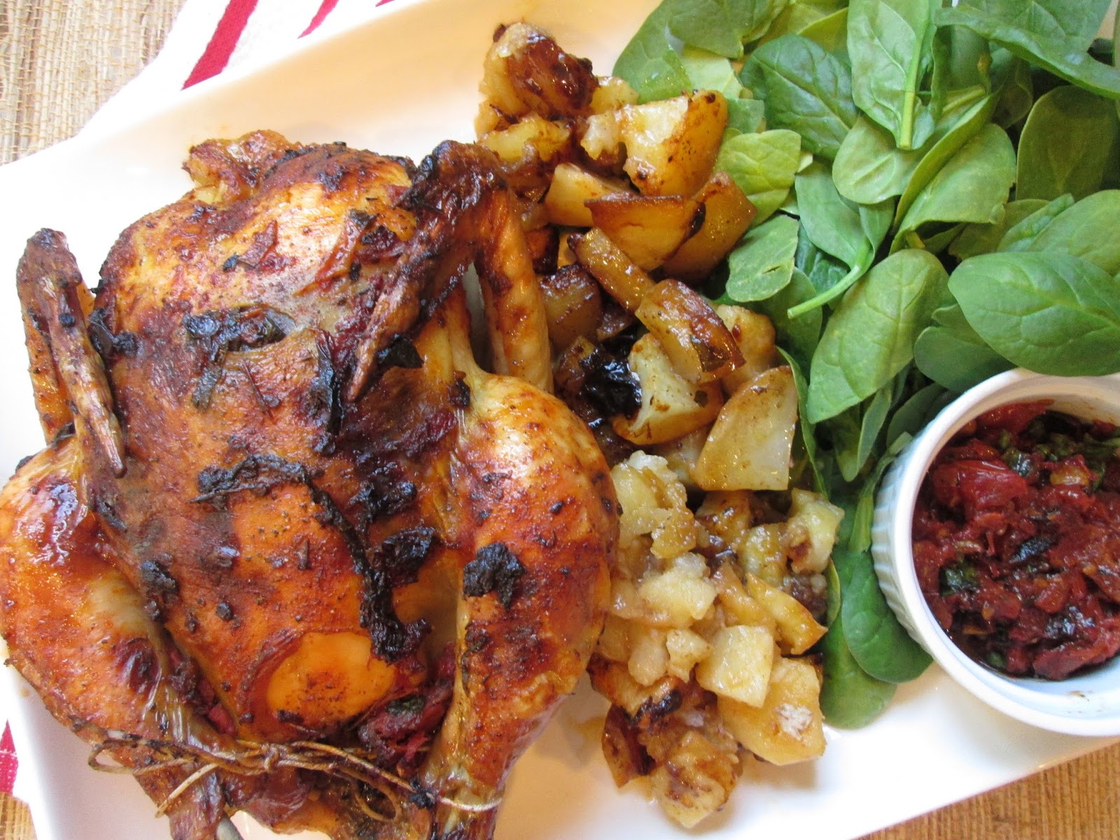 Stirring the Pot: Curtis Stone's Whole Roasted Chicken with Tomato ...
