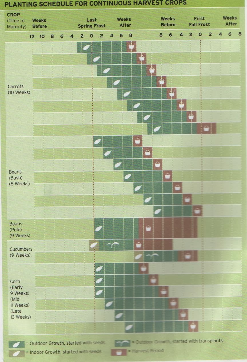 Zanesville Growing Together: Planting Schedules