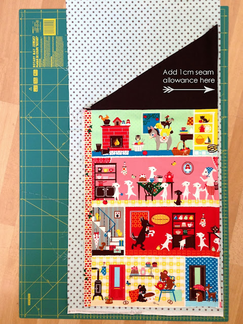 The Eternal Maker Crafts: Little House Playmat Sew Along - Week One