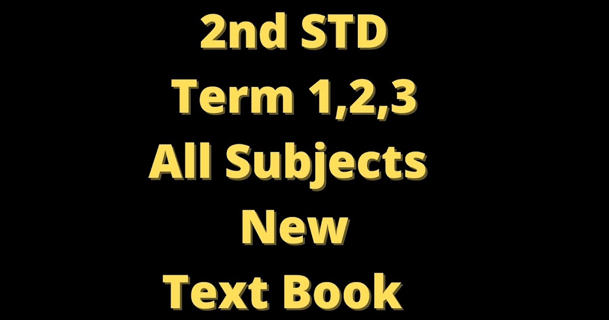 2nd Standard New Textbook 2nd-standard-new-textbook