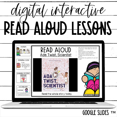 December Digital Interactive Read Aloud Lessons | The Lemonade Stand