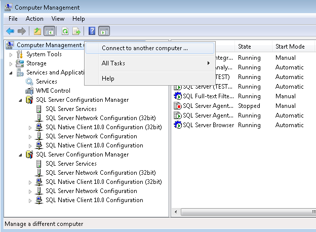 Travis Gan: SQL Server Configuration Manager (SSCM) on Remote Server Travis Gan: SQL Server Configuration Manager (SSCM) on Remote Server