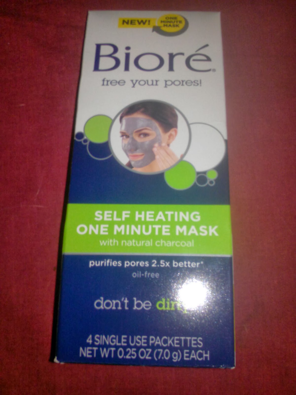 Allure by Amy - A Beautiful You : Biore - Self Heating One Minute Mask