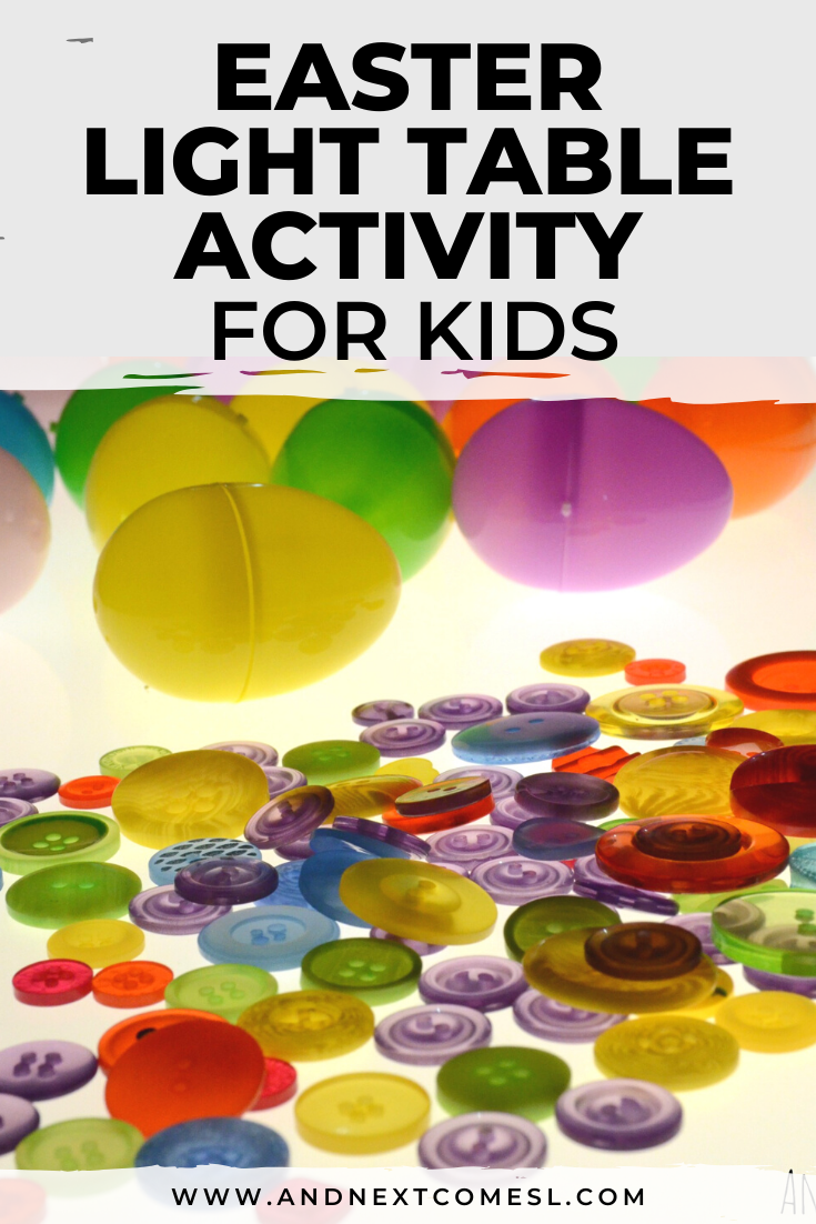 Easter Light Table Activity | And Next Comes L - Hyperlexia Resources