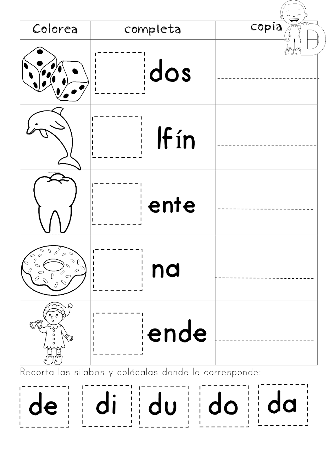Mi Cuadernillo de Sílabas | Materiales Educativos para Maestras